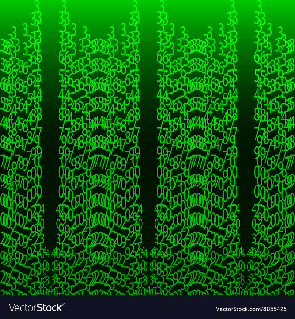 Matrix concept abstract technology background Vector Image