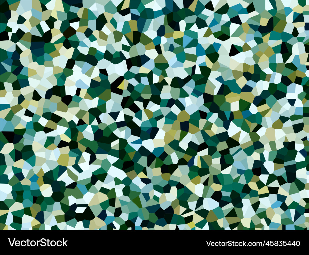 Colorful green abstract crack background design Vector Image