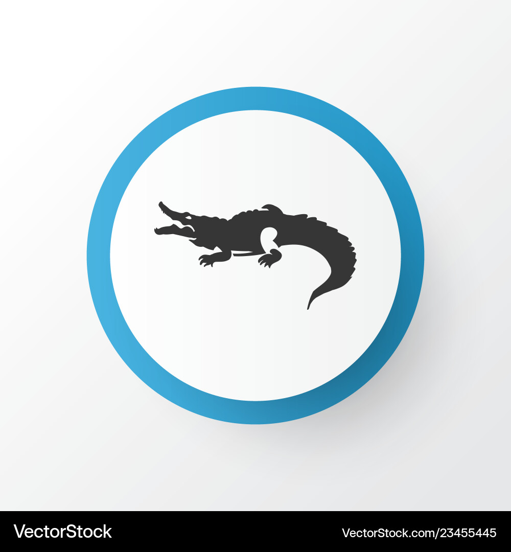 Crocodile icon symbol premium quality isolated Vector Image