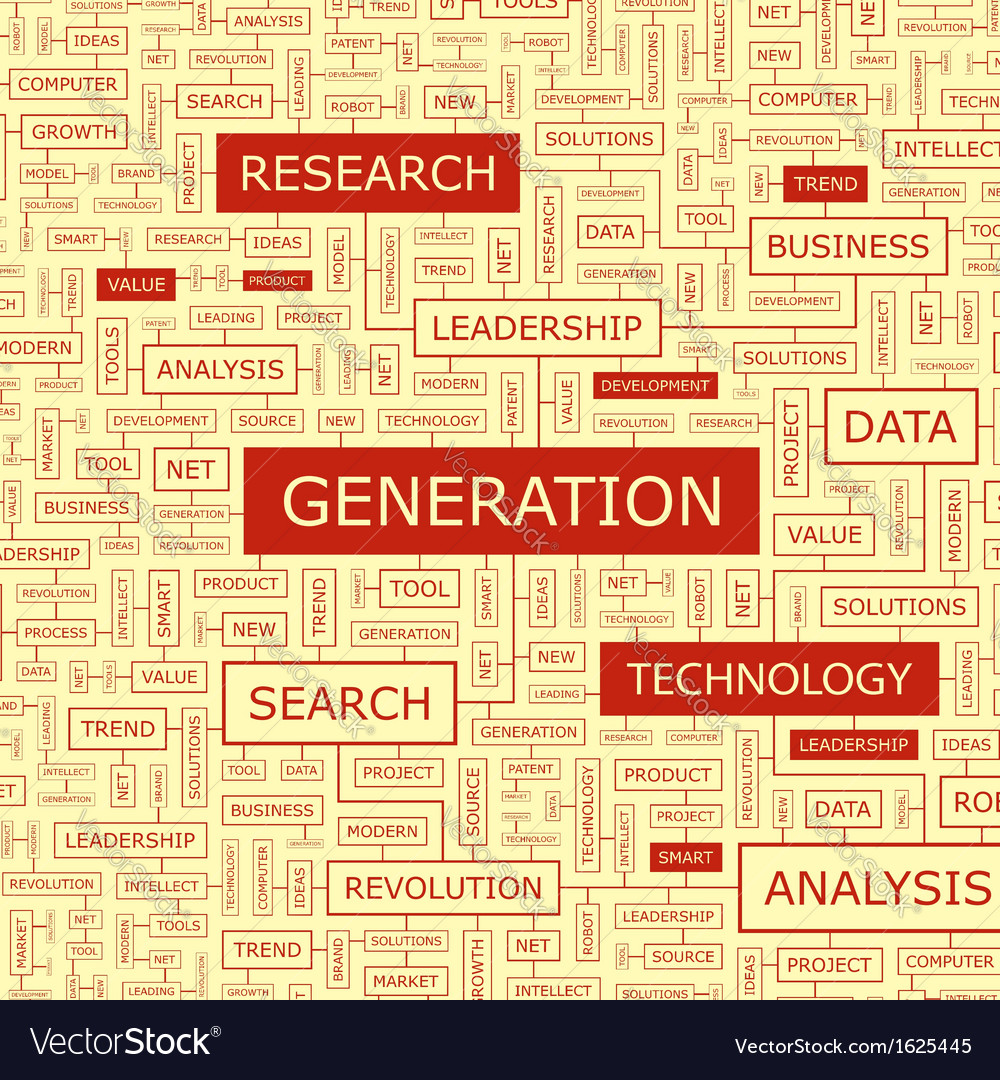 Generation Royalty Free Vector Image - VectorStock