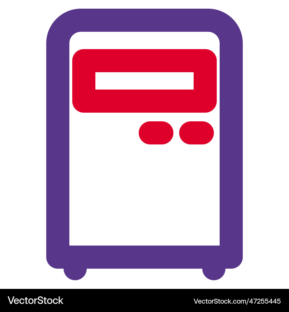 Portable floor standing air conditioner Royalty Free Vector