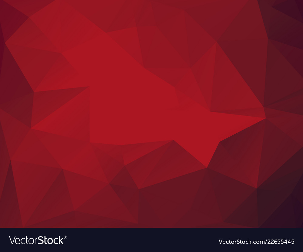 Triangular Red Abstract Background Royalty Free Vector Image