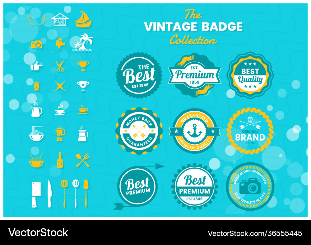 Vintage retro for banner Royalty Free Vector Image