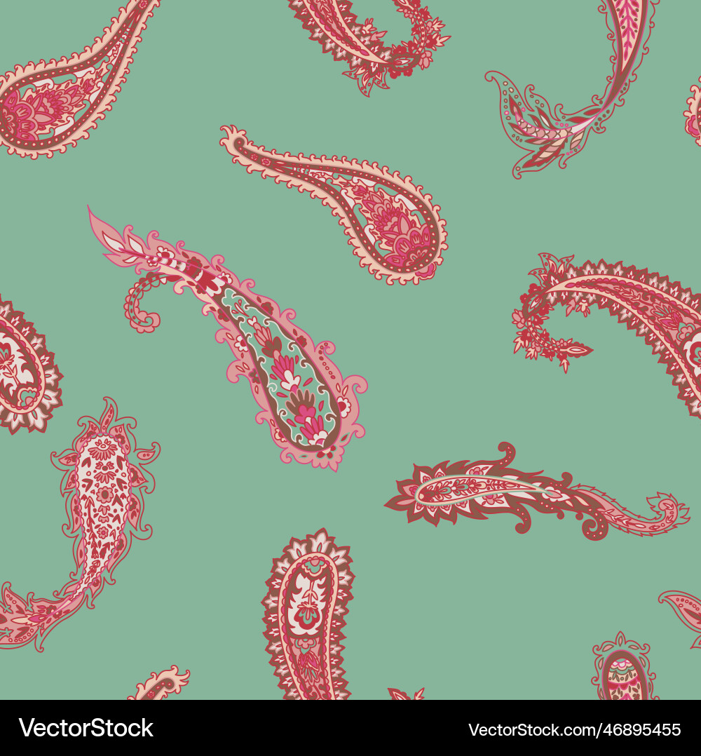 Flourishing flowers and botany leaves pattern Vector Image