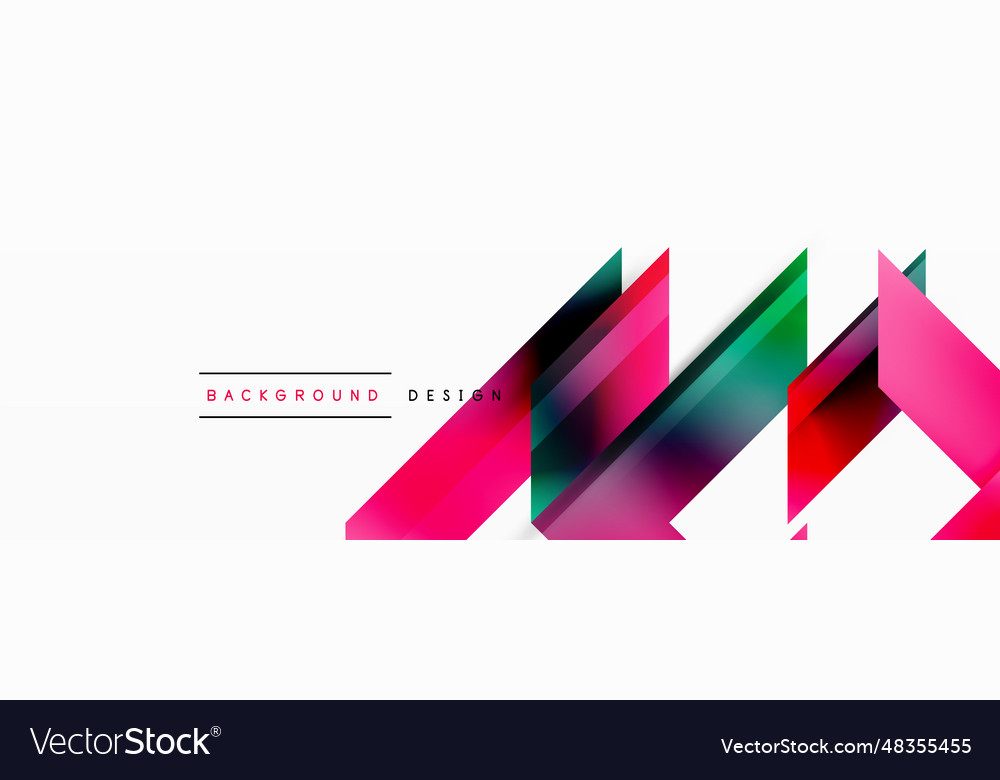Minimalist backdrop featuring dynamic diagonal Vector Image