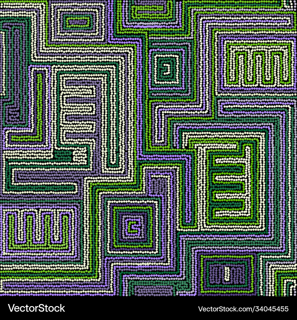 Seamless tribal abstract stripped geometric Vector Image