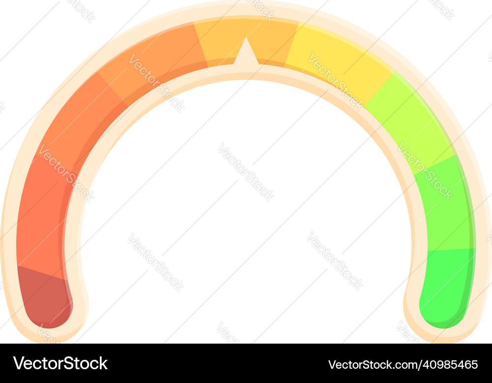Good experience icon cartoon scale rating Vector Image