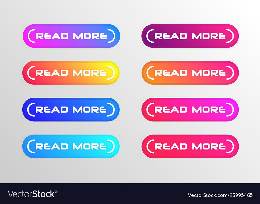 Read more button Royalty Free Vector Image - VectorStock
