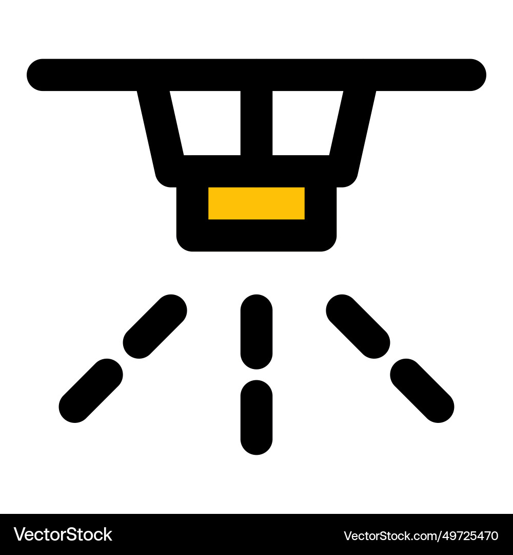 Device for automatic water distribution Royalty Free Vector