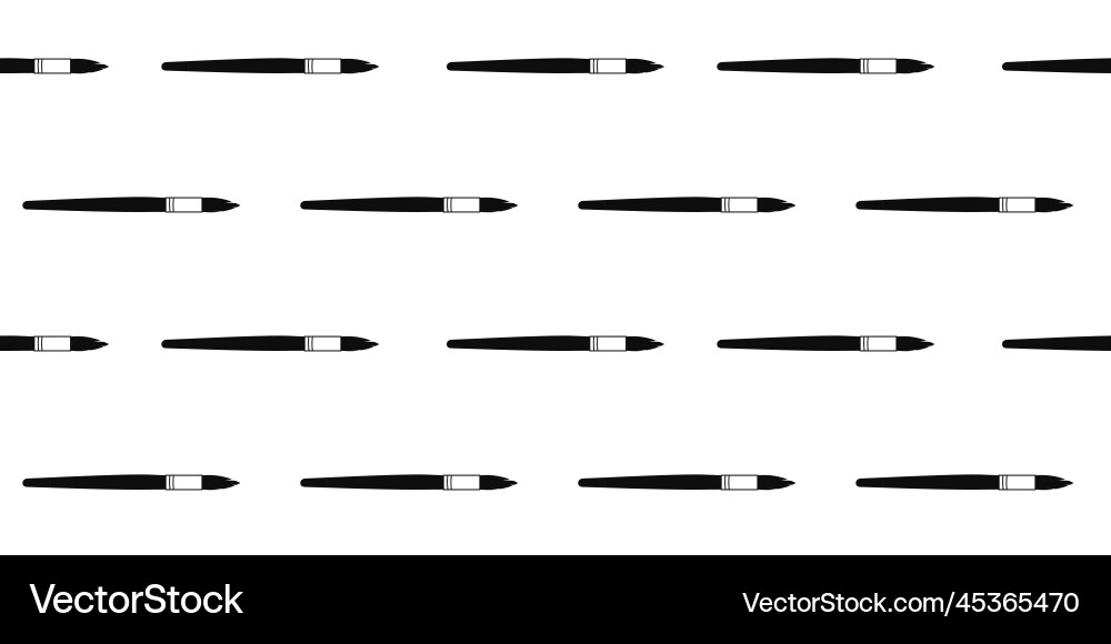 Flat hand drawn seamless pattern Royalty Free Vector Image