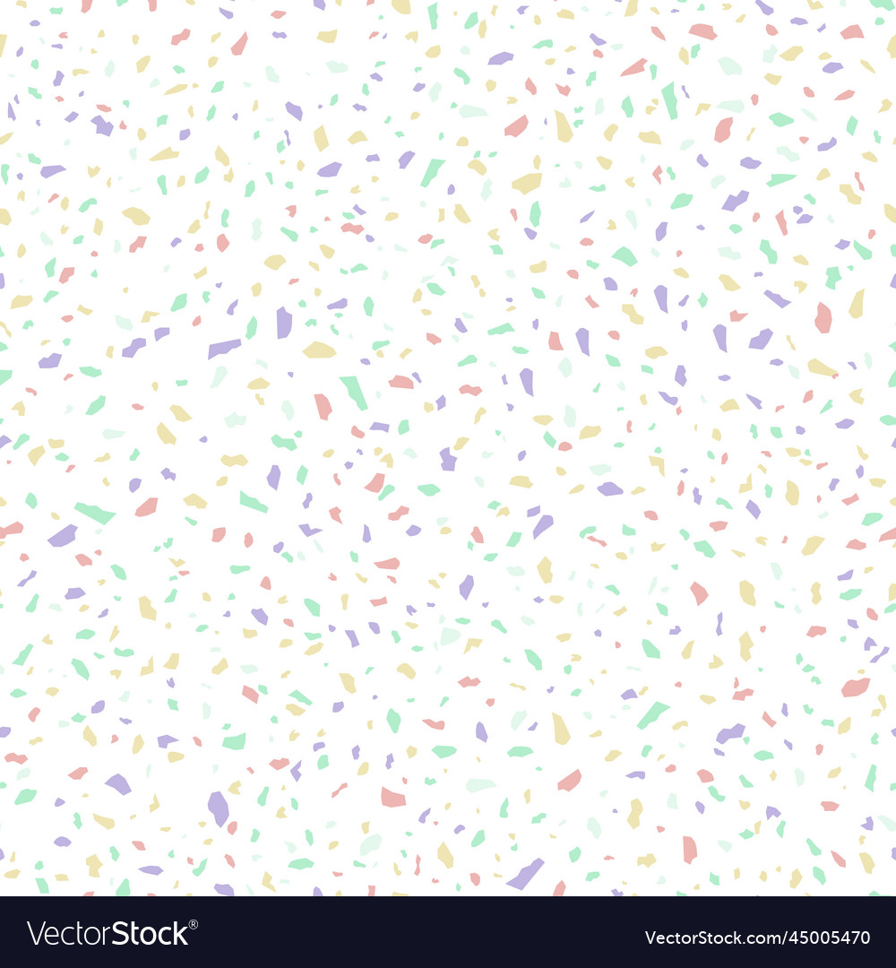 Pastel Confetti Seamless Pattern Royalty Free Vector Image