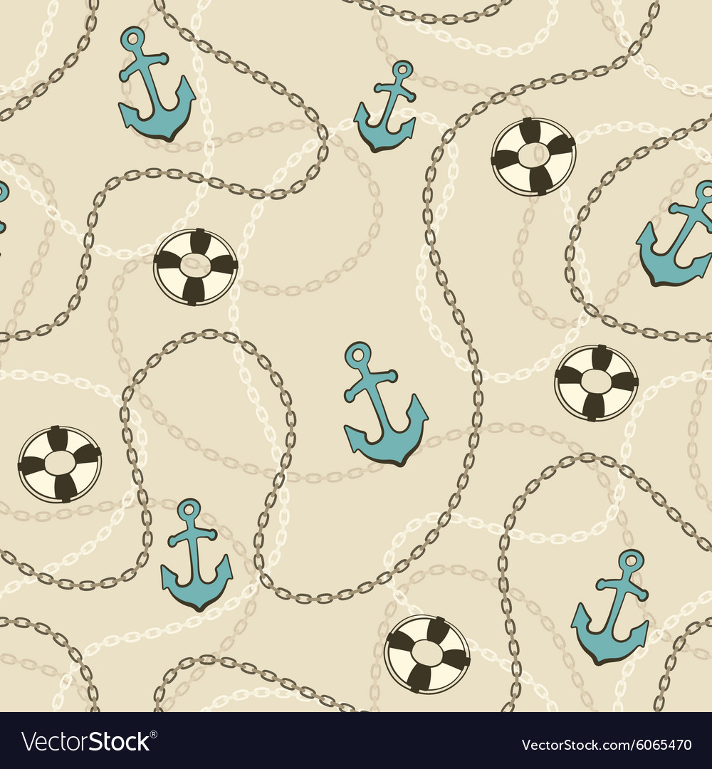 Sailor pattern Royalty Free Vector Image - VectorStock