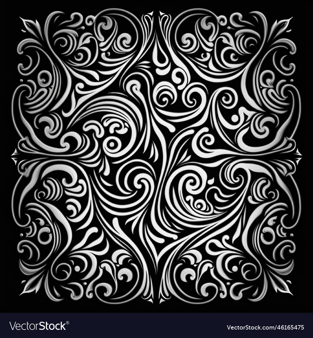 Geometric tile Royalty Free Vector Image - VectorStock