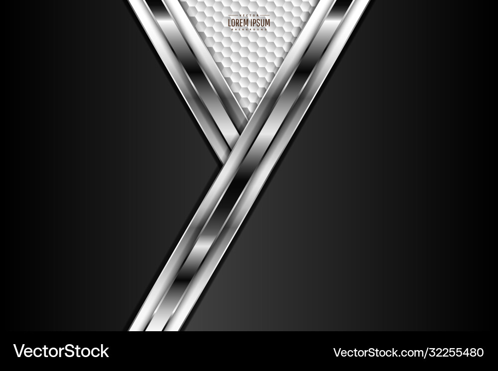 Black metallic background Royalty Free Vector Image