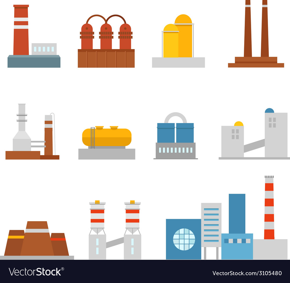 Factory Royalty Free Vector Image - VectorStock