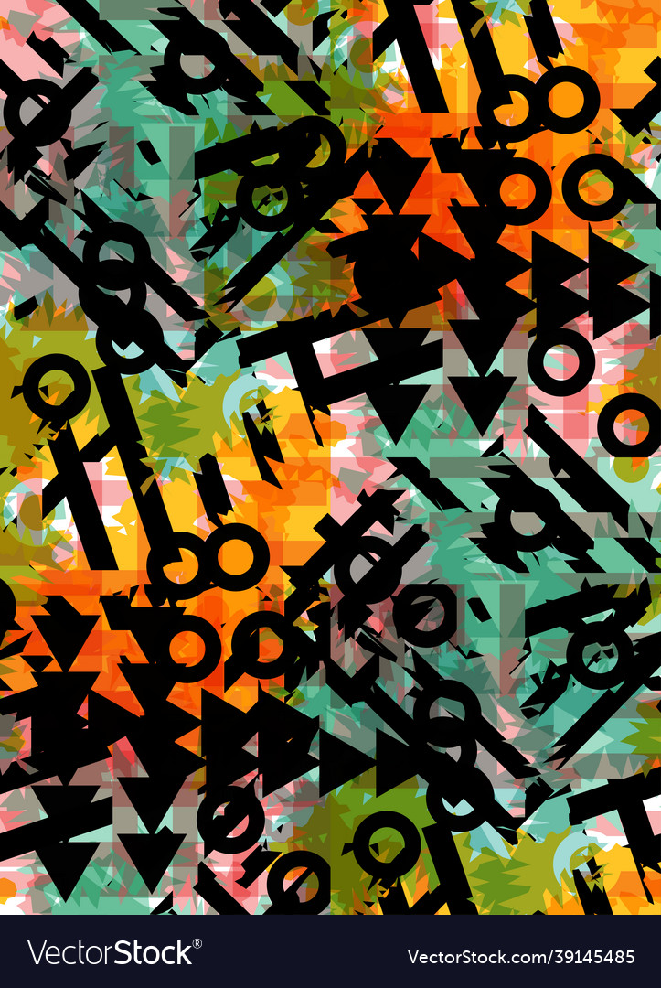 Abstract seamless geometric pattern Royalty Free Vector