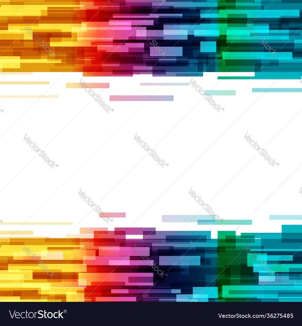 Rectangles digital technology abstract background Vector Image
