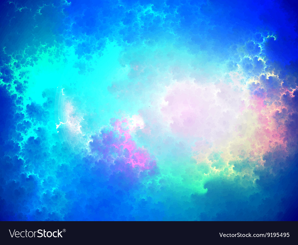 Abstract background with clouds Royalty Free Vector Image