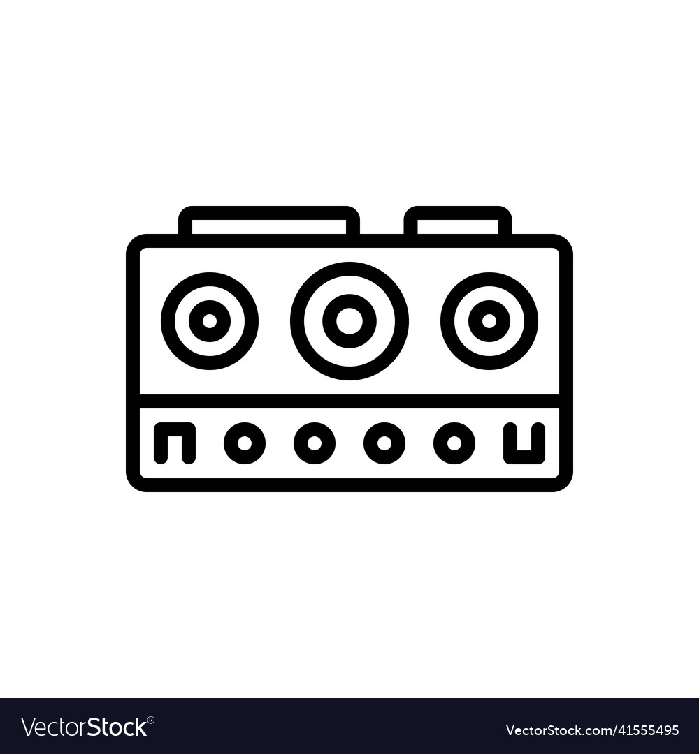 Amplifier Royalty Free Vector Image - VectorStock