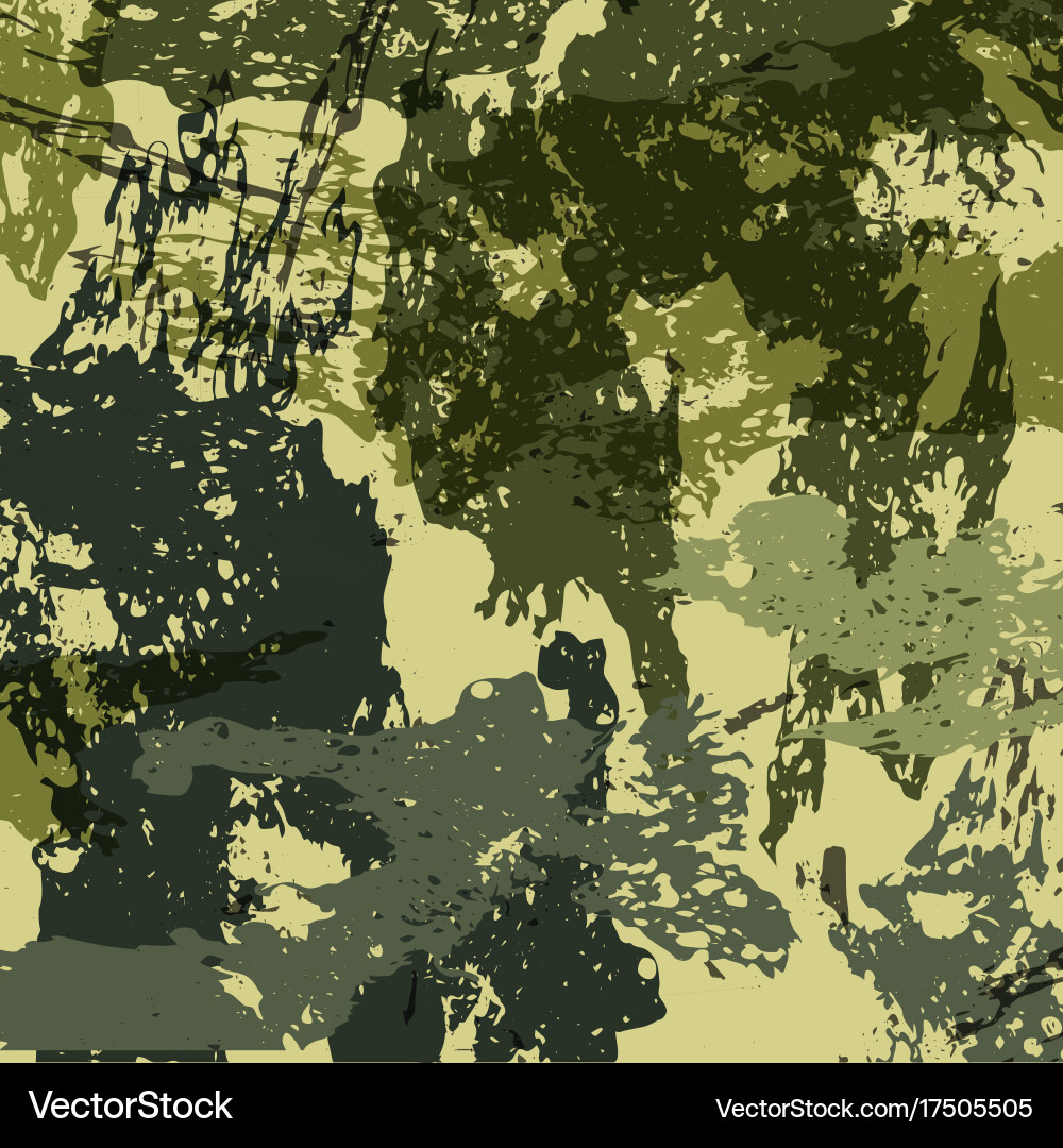 Abstract military camouflage background made Vector Image