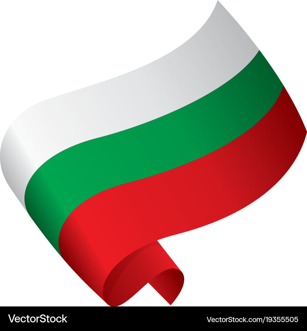 Bulgaria flag Royalty Free Vector Image - VectorStock