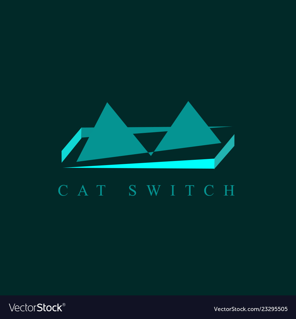 Cat switch Royalty Free Vector Image - VectorStock