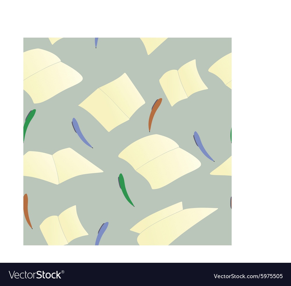 Pattern office seamless Royalty Free Vector Image