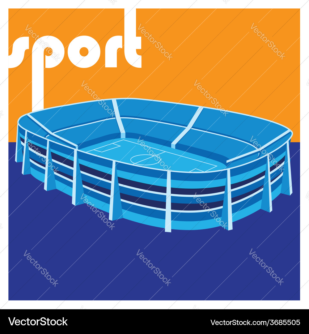 Stadium Royalty Free Vector Image - VectorStock
