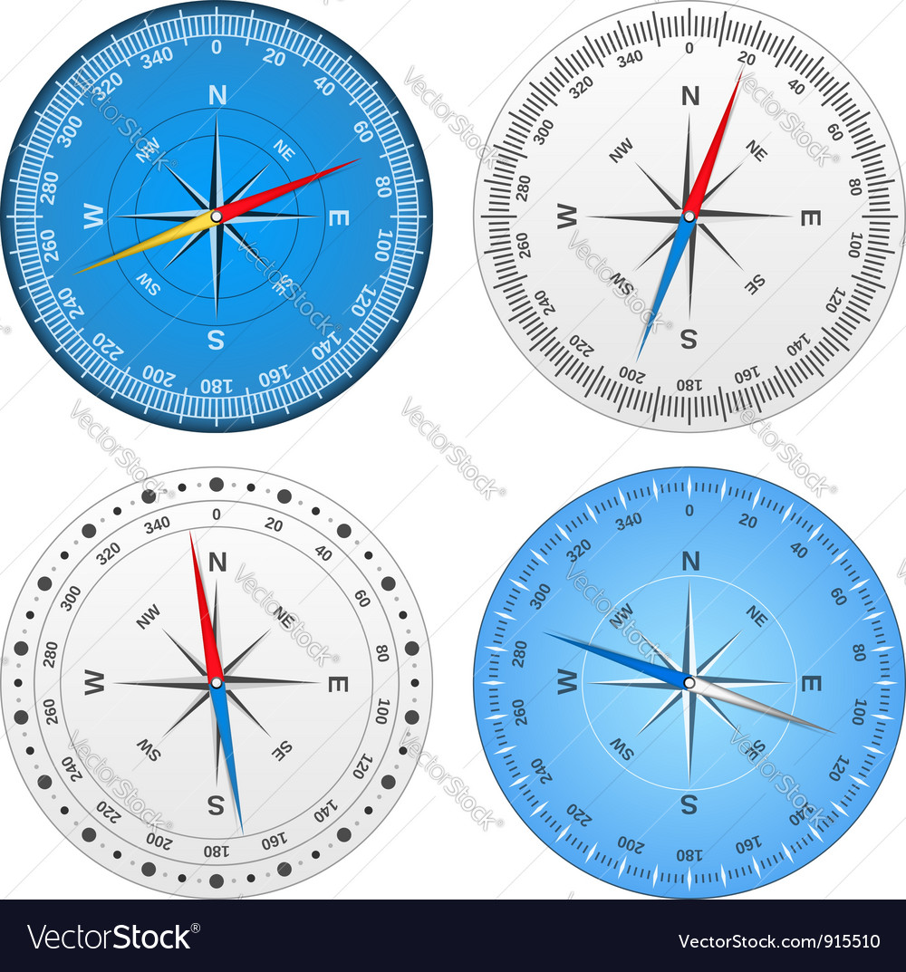 Compasses Royalty Free Vector Image - VectorStock