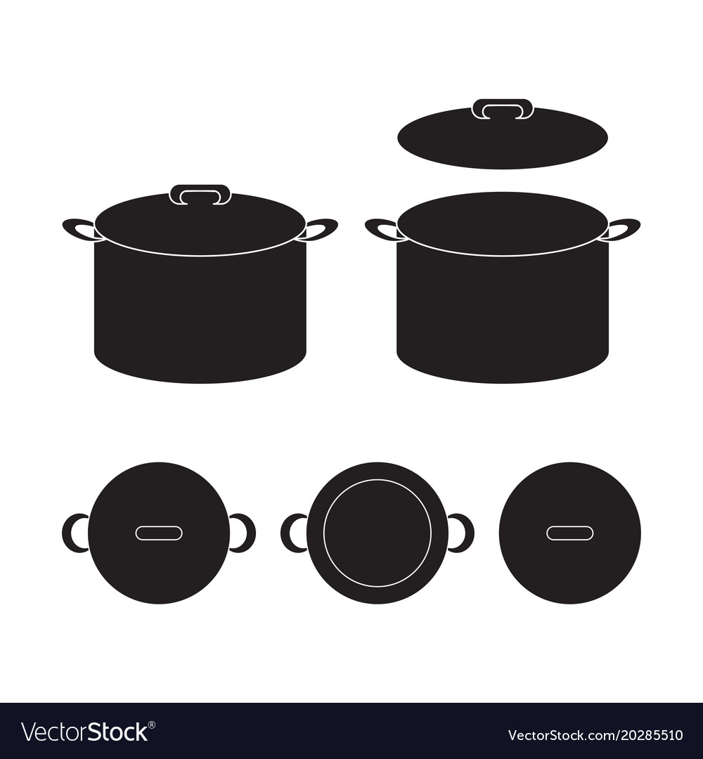 Pot Royalty Free Vector Image - VectorStock
