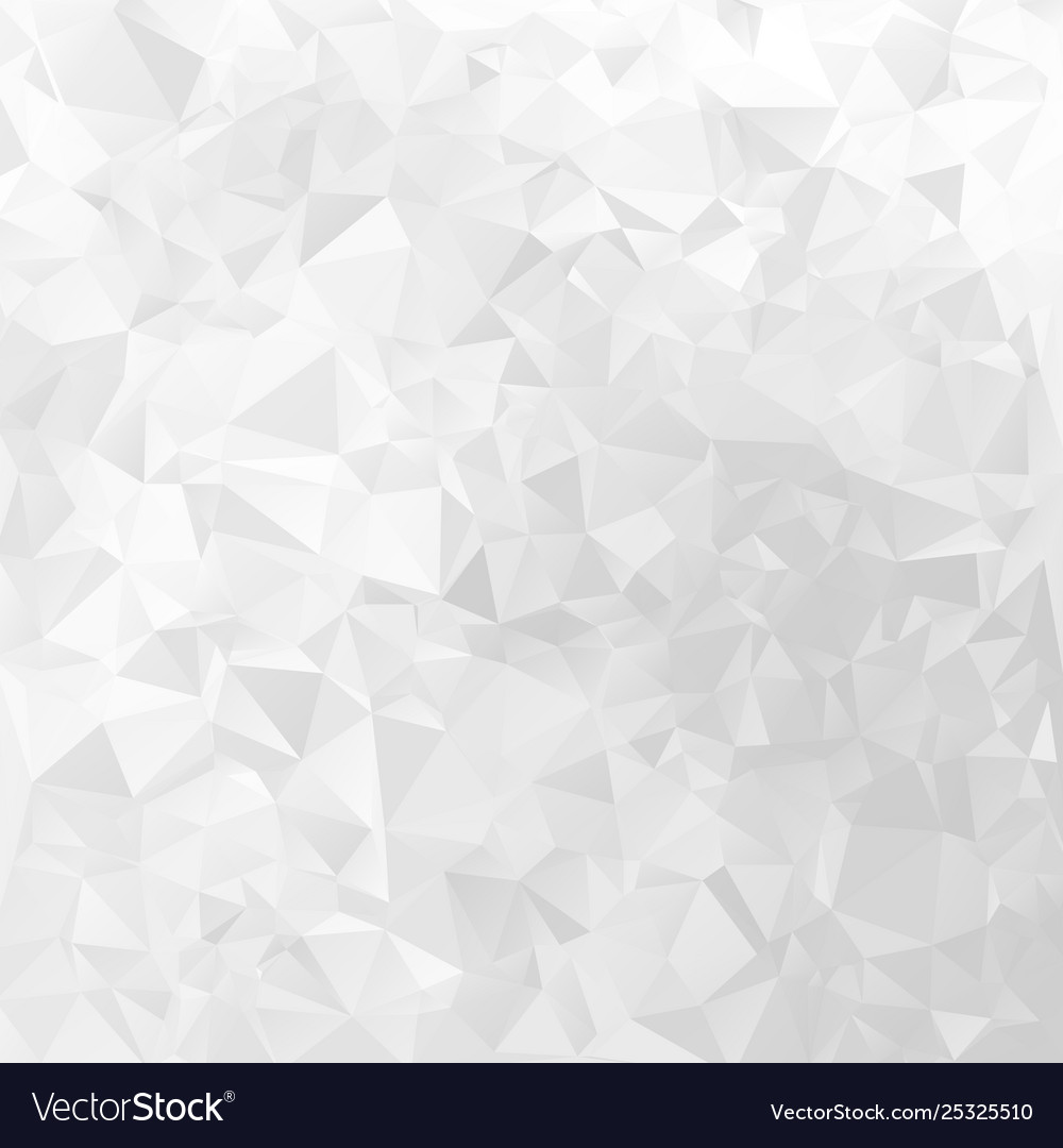 White geometrical background triangular Royalty Free Vector