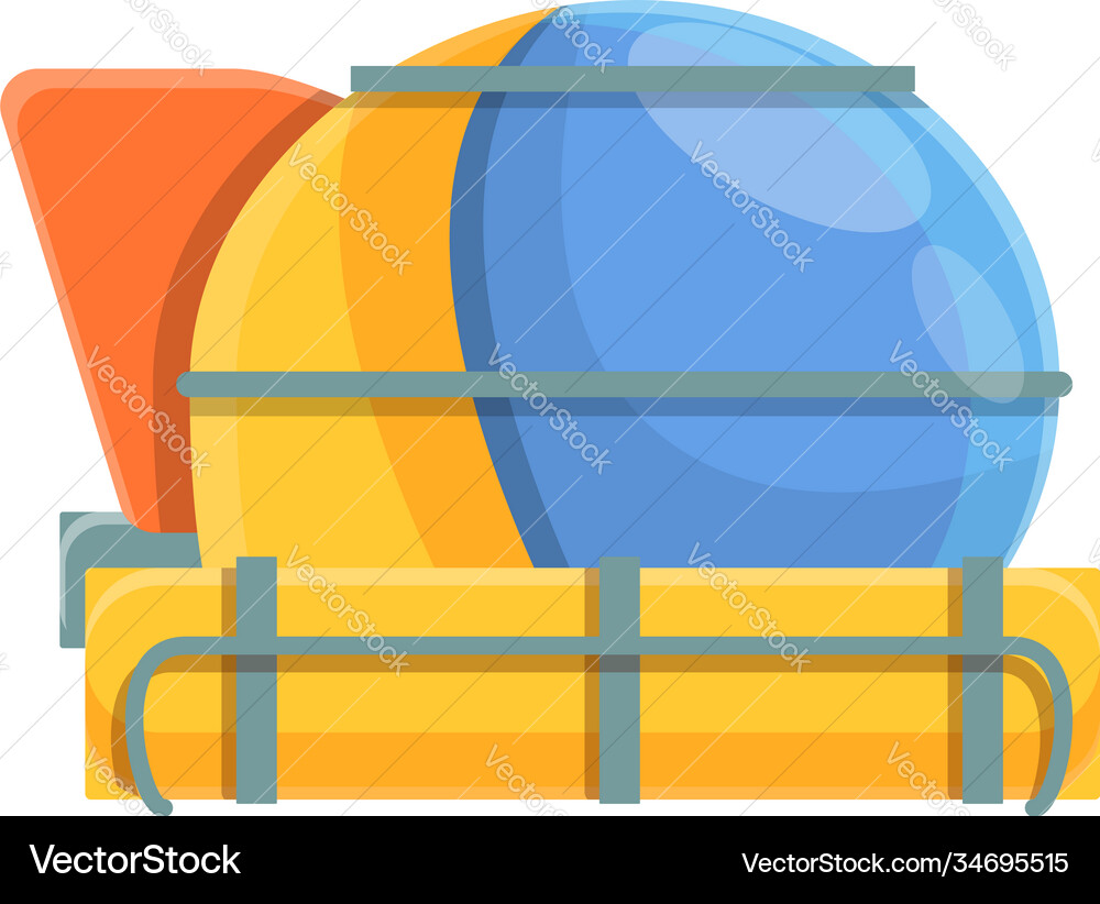 Dive bathyscaphe icon cartoon style Royalty Free Vector