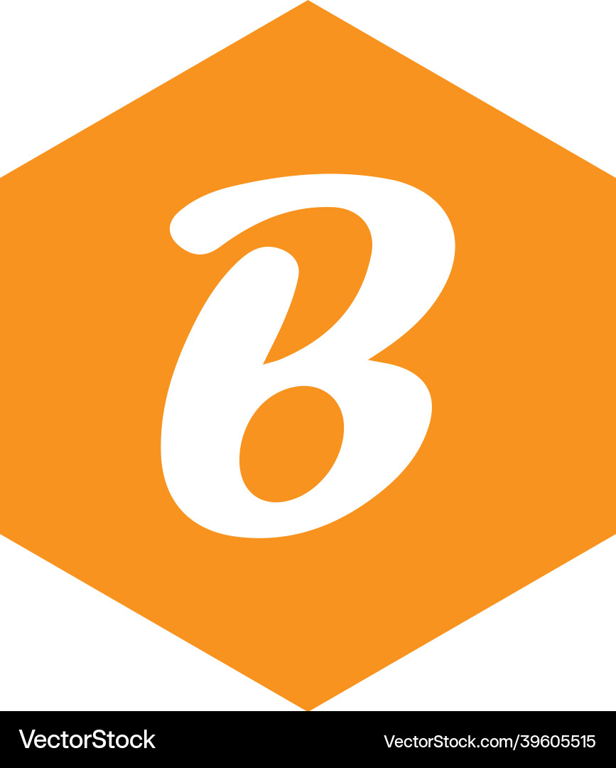 Letter bm b and m logo initials icon design Vector Image