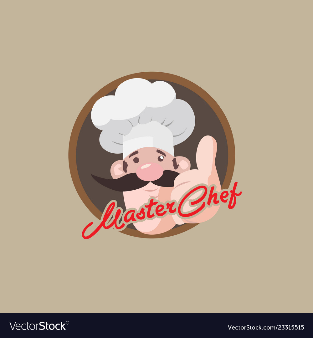 Master chef Royalty Free Vector Image - VectorStock