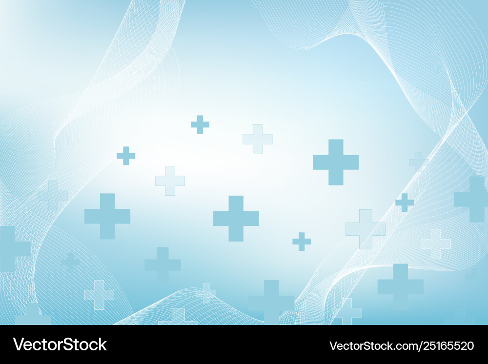 Abstract medical background dna research molecule Vector Image