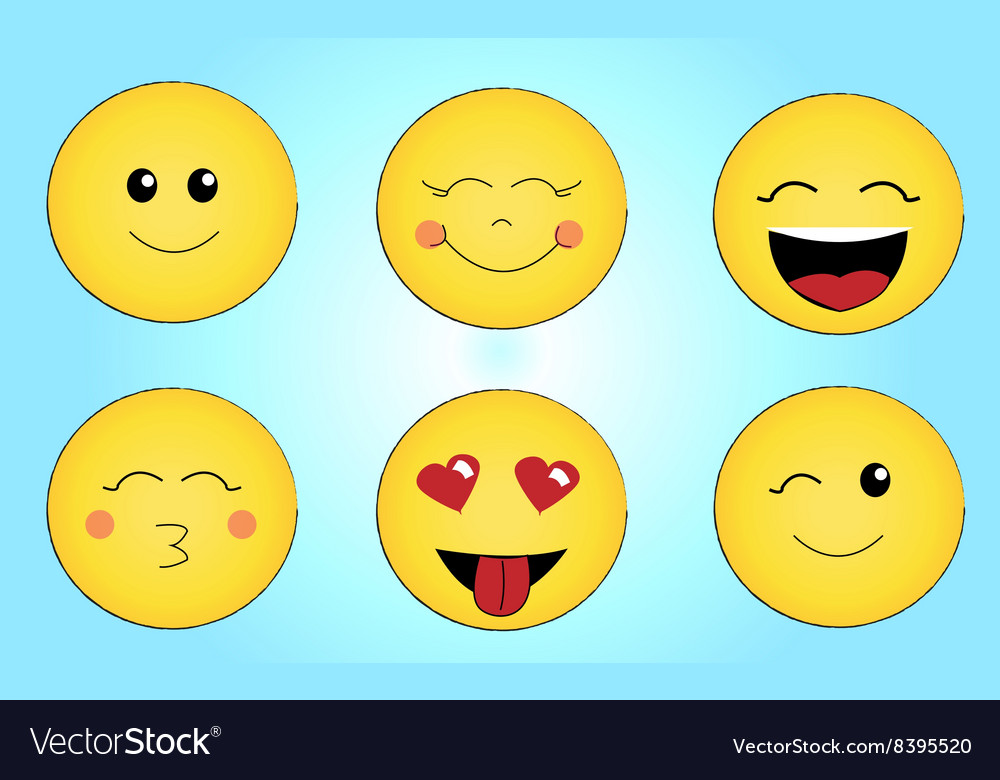 Emoji Royalty Free Vector Image - VectorStock Emoji Royalty Free Vector Image - VectorStock
