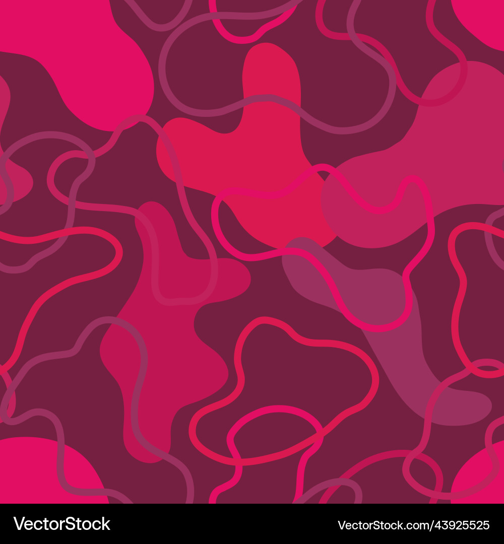 Art minimal hand drawn seamless pattern Royalty Free Vector