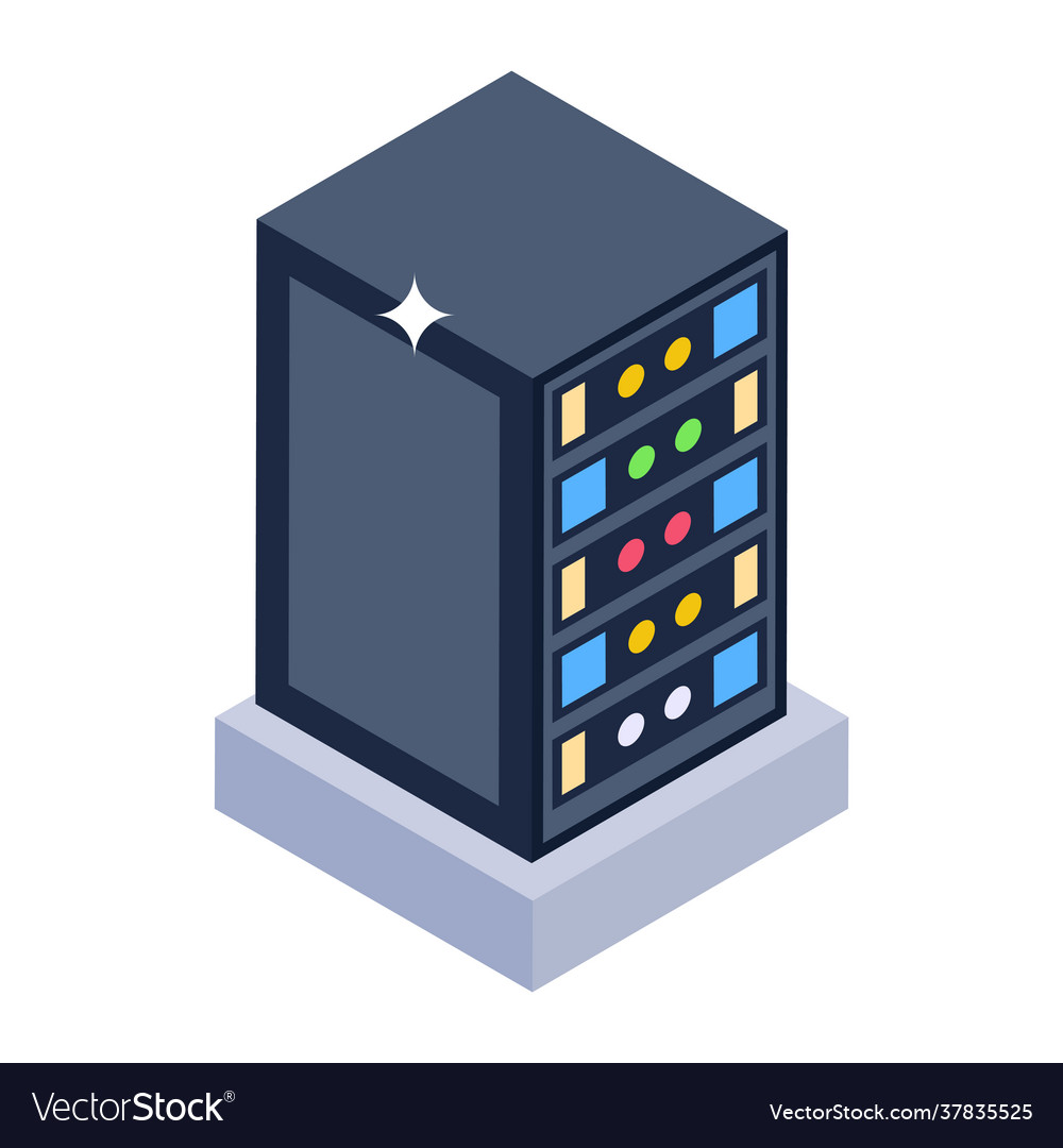 Server Royalty Free Vector Image - VectorStock