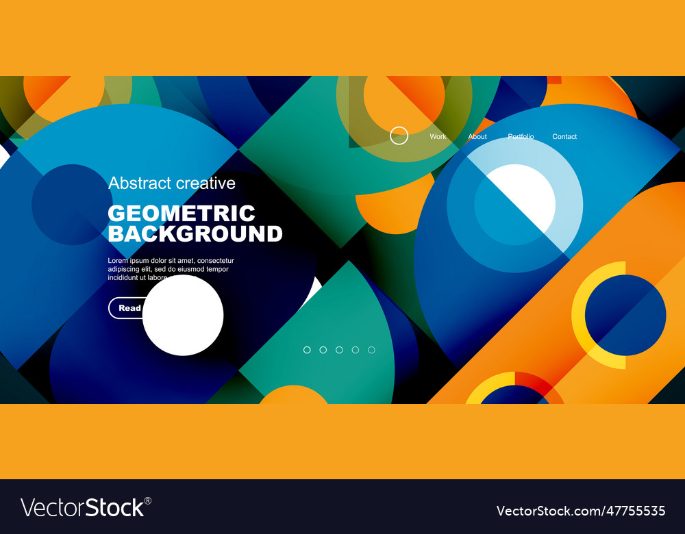 Simple circles and round elements pattern Vector Image