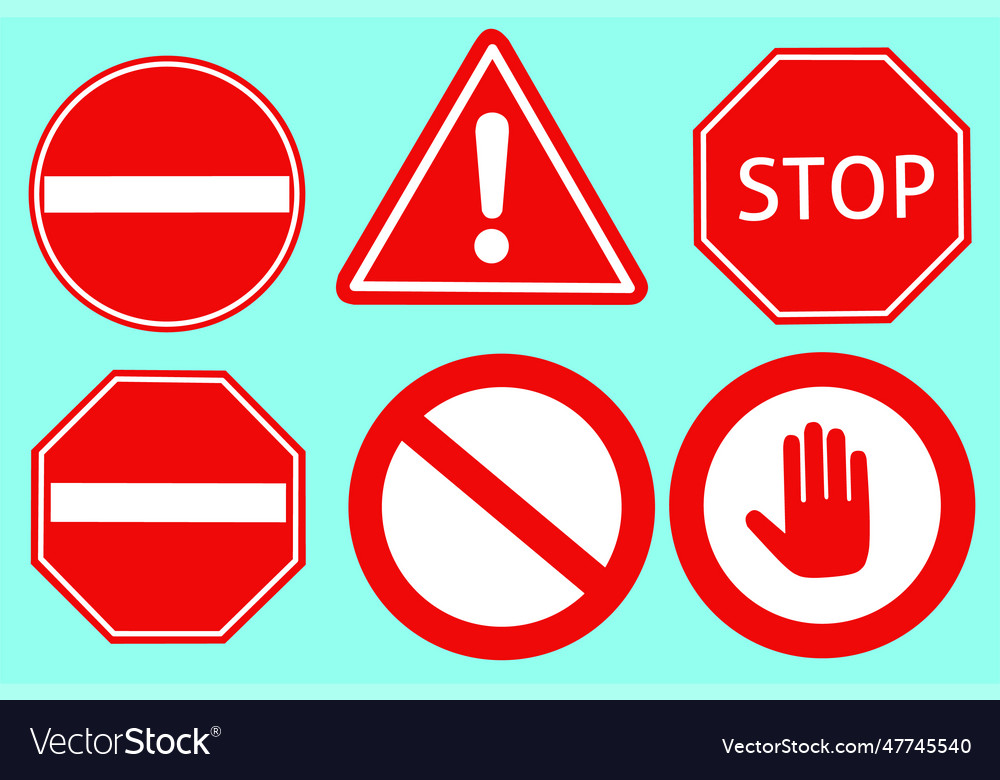 Prohibited Royalty Free Vector Image - VectorStock