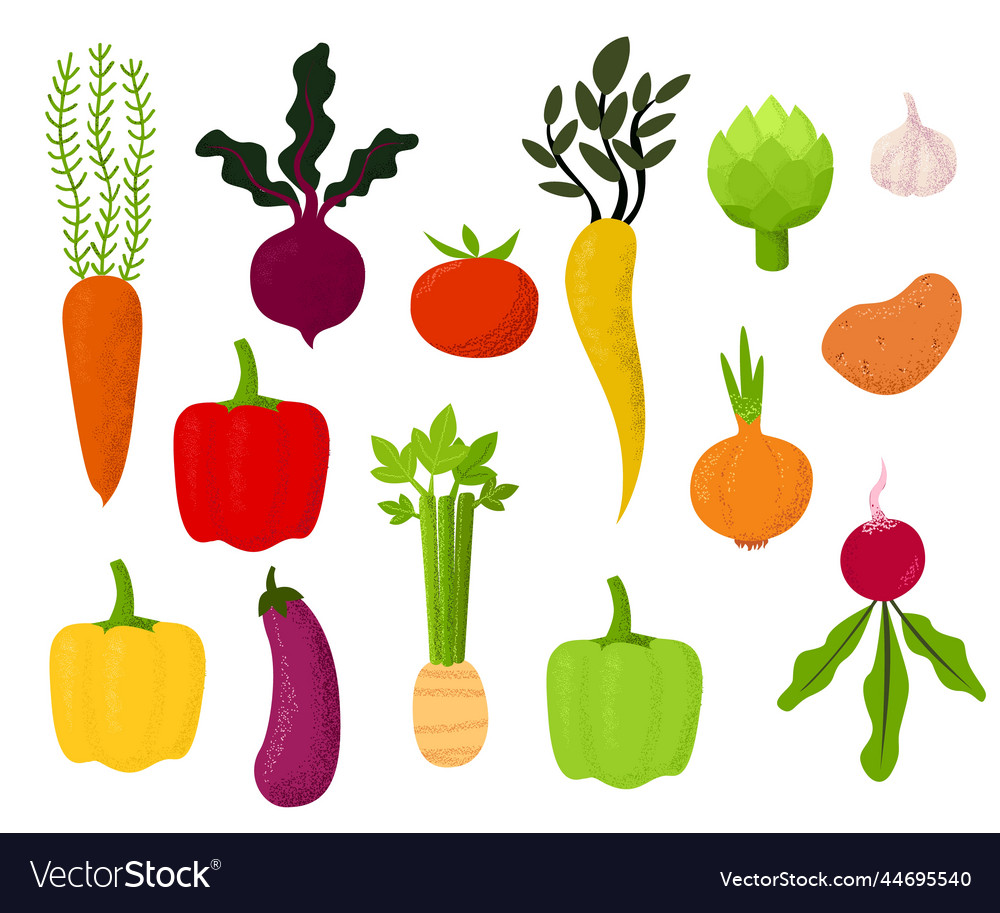 Vegetables food tomato Royalty Free Vector Image