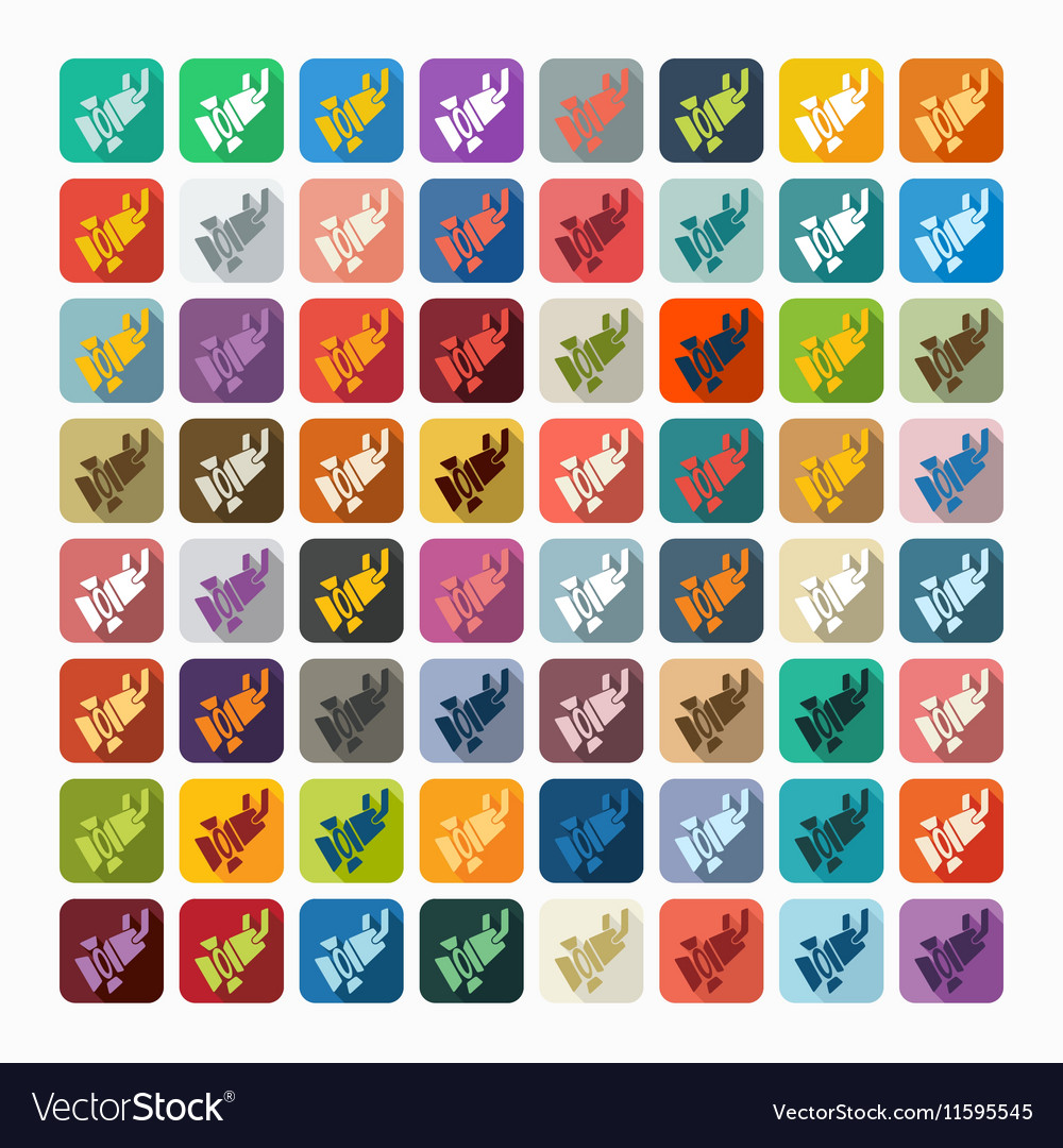 Flat design Royalty Free Vector Image - VectorStock