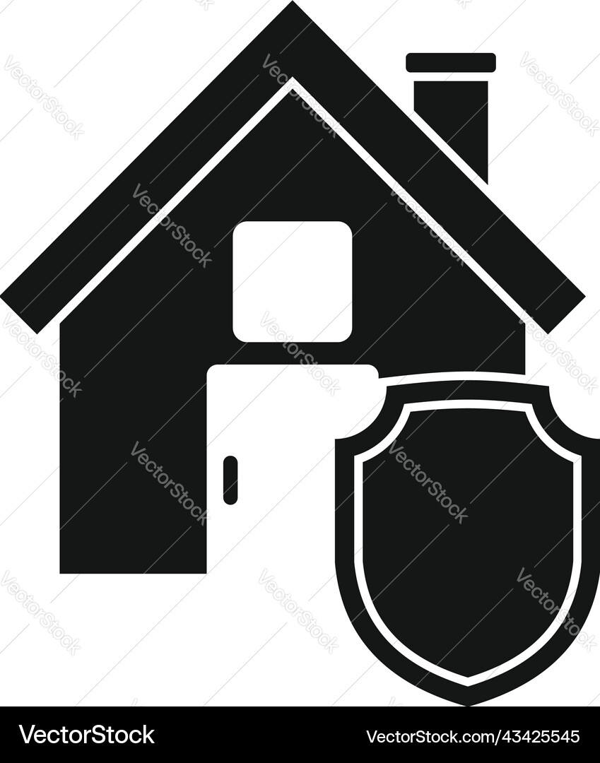 House seller icon simple service support Vector Image