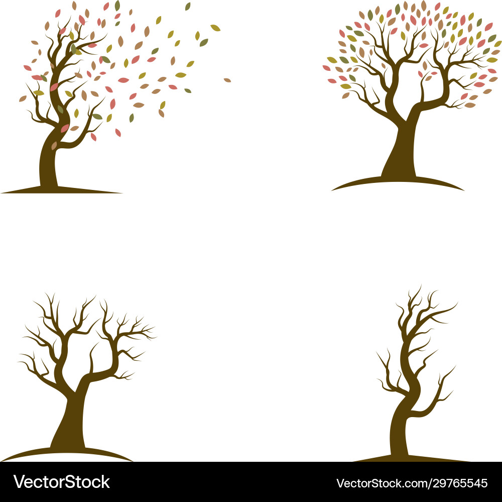 Tree logo template Royalty Free Vector Image - VectorStock