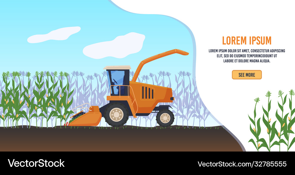 Farming agriculture cartoon Royalty Free Vector Image