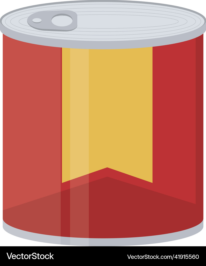 Canned food icon Royalty Free Vector Image - VectorStock