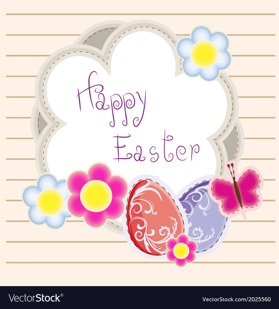 Easter design Royalty Free Vector Image - VectorStock