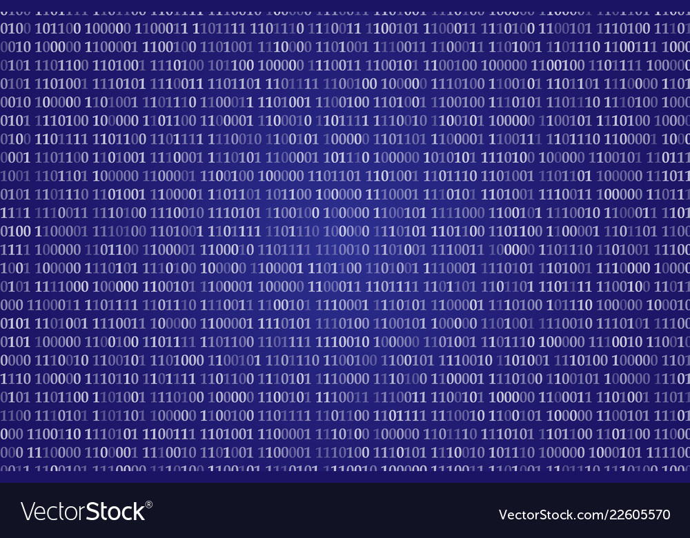 Abstract background with numbers Royalty Free Vector Image