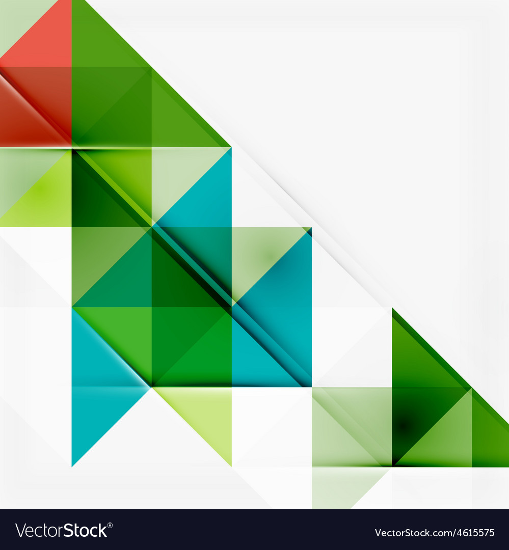 Abstract geometric background modern overlapping Vector Image