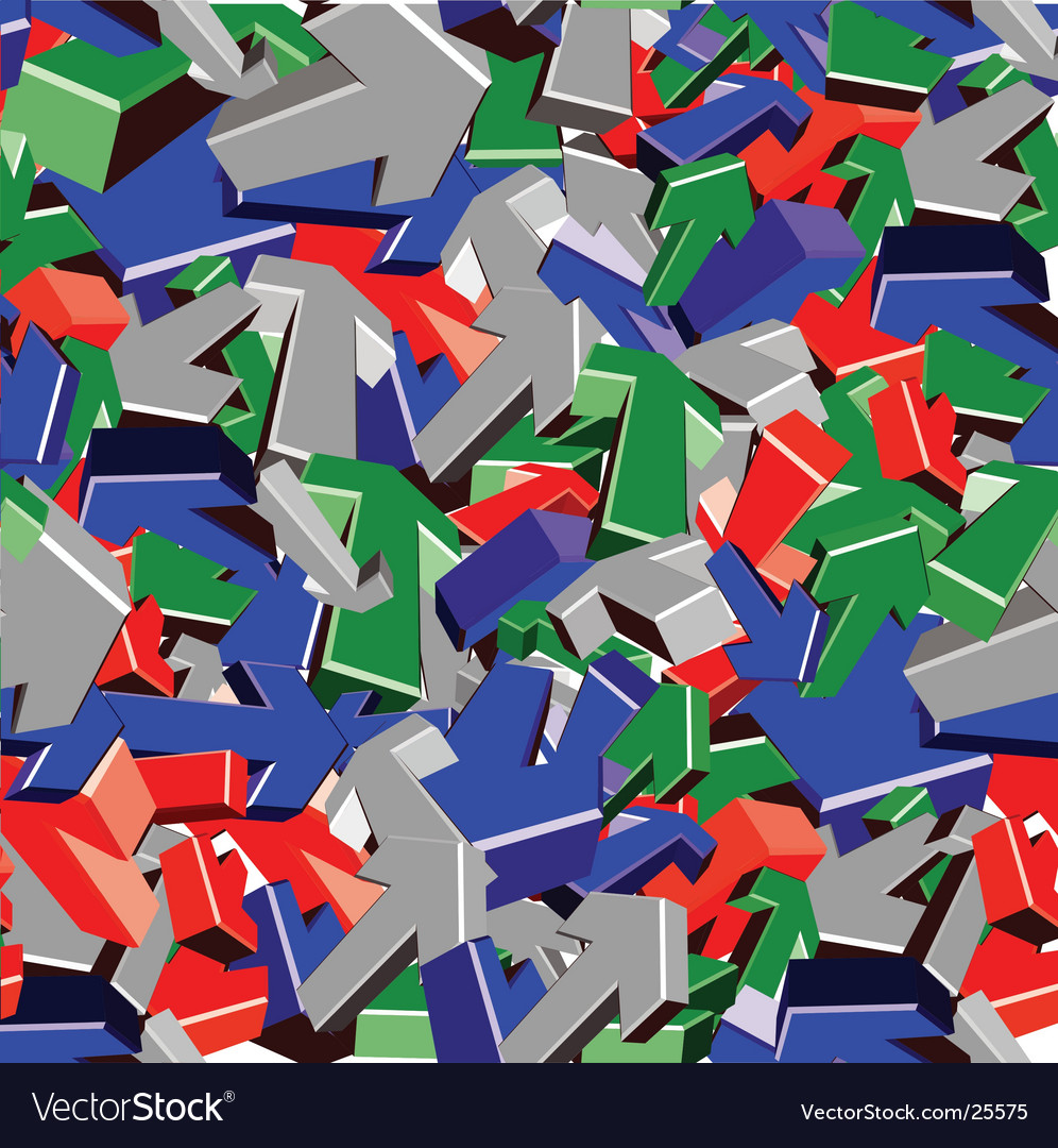 Arrows background Royalty Free Vector Image - VectorStock